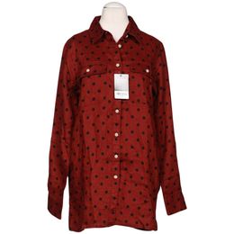 LANDS' END Lands&lsquo; End Bluse Damen Gr&ouml;&szlig;e S Second Hand rot
