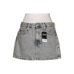 Calvin Klein Jeans Rock Damen Größe S Second Hand hellblau