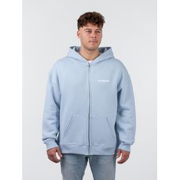 Low Lights Studios Zip-Up Hoodie male Blue size M