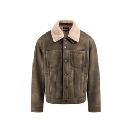 Guess Between-Season Jacket male Brown size XS