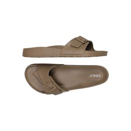 Only Sandalen Damen Gr&ouml;&szlig;e 41 Second Hand beige
