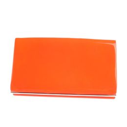 Jimmy Choo Clutch Damen Größe One Size Second Hand dunkelorange