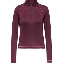 Under Armour Performance Shirt 'Cold Gear' female Purple size XS