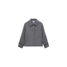 MANGO TEEN Between-Season Jacket 'Parisg' female Grey size XXS