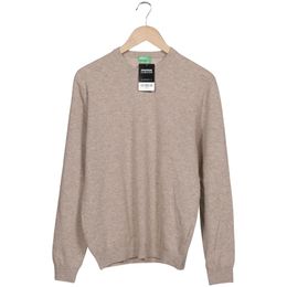 United Colors Of Benetton Pullover Herren Größe M Second Hand beige