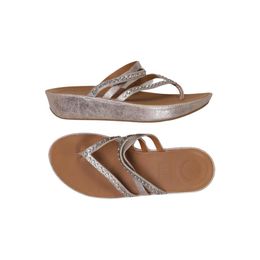 fitflop Sandalen Damen Gr&ouml;&szlig;e 38 Second Hand silber