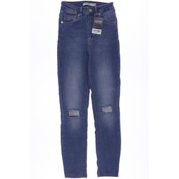 NA-KD Jeans Damen Gr&ouml;&szlig;e 27/28 Second Hand blau