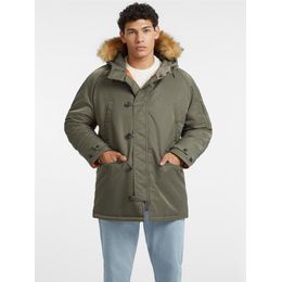 Guess Parka Herren Gr&ouml;&szlig;e XS hellbraun / oliv