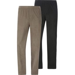 Jan Vanderstorm Pants 'Helstad' male Beige, Black size 40