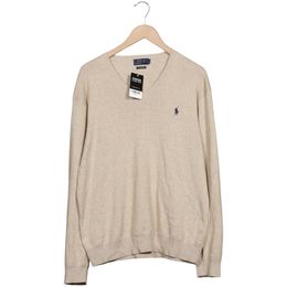 Polo Ralph Lauren Pullover Herren Größe XL Second Hand beige