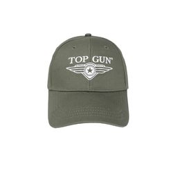 Snapback Cap Top Gun "TG22013", Herren, Gr. onesize, grau, Obermaterial: 100% Baumwolle, Caps
