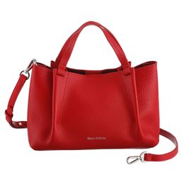 Umhängetasche "Bellili", Damen, Gr. B/H/T: 28cm x 18cm x 12cm, rot, Leder, MARC O'POLO ACCESSORIES, Taschen