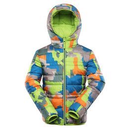 Alpine Pro Steppjacke "Douwo" in Bunt/ Grün - 71% | Größe 164/170 | Kinderjacken