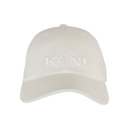 Karl Kani Damen Snapback Cap "Karl Kani KA251-002-2 Retro Distress Dad Cap"sanftes wei&szlig;, 100% Baumwolle, Caps