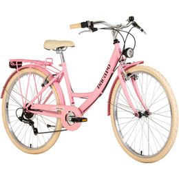 Cityrad Dacapo "Toscana" Gr. 41, rosa (rosa, rosa), Fahrräder, 41cm, 26 Zoll (66,04cm)
