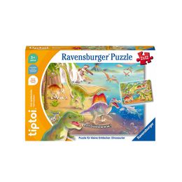 Ravensburger tiptoi 2x12 Puzzle "Dinosaurier" - ab 3 Jahren - 13% | Experimentieren-spielzeug