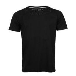 T-Shirt NASSAU BEACH "NB22013", Herren, Gr. 48S, schwarz, 100% Baumwolle, Rundhals, Shirts T-Shirt
