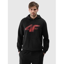 4F Hoodie in Schwarz - 38% | Größe L | Herren-sweatshirts-jacken