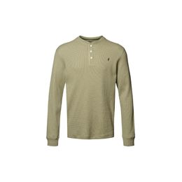 Kurzarmhemd MCS "MCS T-shirt long sleeve Colt", Herren, Gr. XXL, Normalgr&ouml;&szlig;en, laurel oak, Obermaterial: 80% Baumwolle, 20% Polyester, Hemden