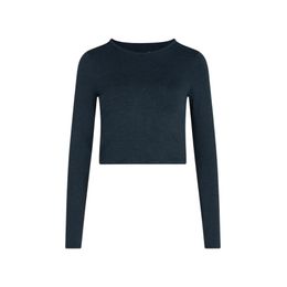 Funktionstop "Girlfriend Collective Top Reset Lift Long Sleeve", Damen, Gr. XS, midnight, Obermaterial: 91% Polyester, 9% Elasthan, Girlfriend Collective, Tops