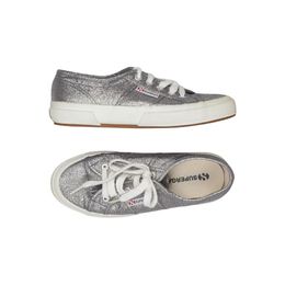 Superga Sneaker Damen Gr&ouml;&szlig;e 36 Second Hand silber