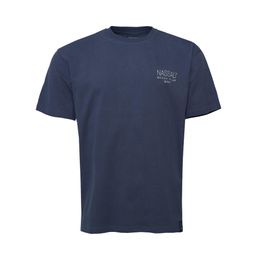 T-Shirt NASSAU BEACH "NB231052", Damen, Gr. 54XL, blau (navy), 100% Baumwolle, Shirts T-Shirt