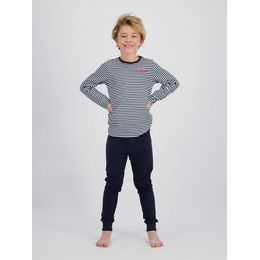 Vingino Pyjama in Wei&szlig;/ Dunkelblau - 50% | Gr&ouml;&szlig;e 122/128 | Kinder-waesche