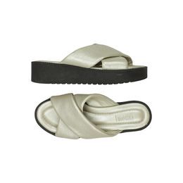 Cinque Sandalen Damen Gr&ouml;&szlig;e 40 Second Hand silber