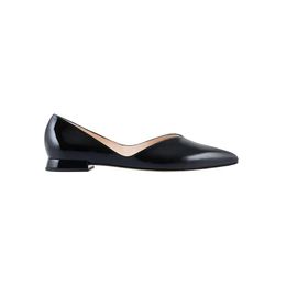 Högl Högl Leder-Ballerinas "Basic" in Schwarz - 37% | Größe 38,5 | Damen-ballerinas