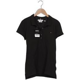 Tommy Hilfiger Poloshirt Damen Größe M Second Hand schwarz