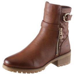 Mustang Stiefelette Damen Größe 40 braun Winterschuhe