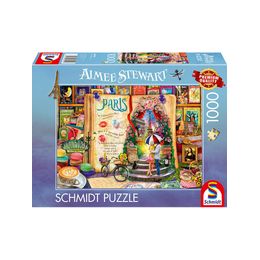 Schmidt Spiele 1.000tlg. Puzzle "SOUVENIR - Erinnerungen an Paris" - ab 14 Jahren - 31% | Gesellschaftsspiele