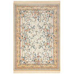 Hanse Home Webteppich "Antique Flowers - Samt" in Creme/ Beige - 43% | Größe 135x195 cm |