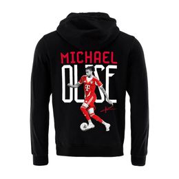 FC Bayern M&uuml;nchen FC BAYERN M&Uuml;NCHEN Hoodie Olise Herren Gr&ouml;&szlig;e S schwarz