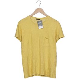 Massimo Dutti T-Shirt Herren Größe M Second Hand gelb