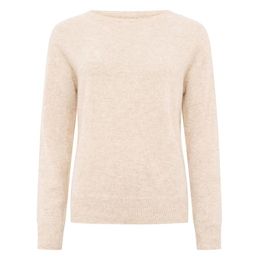 Zwillingsherz Kaschmir-Pullover in Beige - 54% | Größe S | Damen-pullover-cardigans