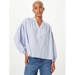 Vanessa Bruno Bluse 'NIPOA' Damen Gr&ouml;&szlig;e S hellblau / wei&szlig;