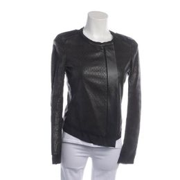 BOSS Black Lederjacke / Ledermantel Damen Größe XS Second Hand schwarz