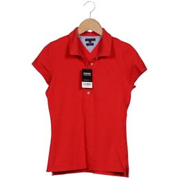 Tommy Hilfiger Poloshirt Damen Größe M Second Hand rot