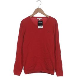Tommy Hilfiger Pullover Damen Gr&ouml;&szlig;e M Second Hand rot