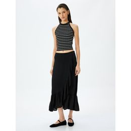 KOTON Skirt female Black size 36
