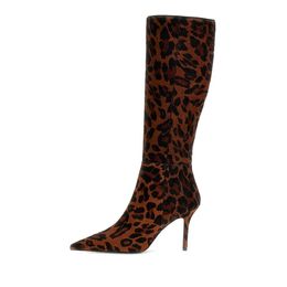 Guess Stiefel 'Gressa' Damen Gr&ouml;&szlig;e 35 braun / schwarz Winterschuhe