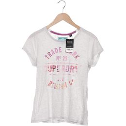 Superdry T-Shirt Damen Größe L Second Hand grau