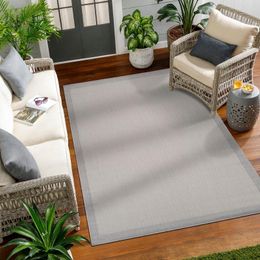 LIVABLISS Teppich &raquo;KIRIKI&laquo; rechteckig 5 mm H&ouml;he Grau Obermaterial: 100% Polypropylen B : 200 cm 1 Stk.