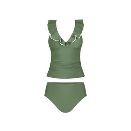 Cupshe Tankini female Green size S