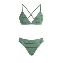 Cupshe Bikini Damen Größe S grün