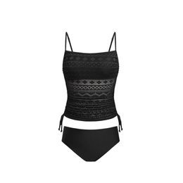 Cupshe Tankini Damen Größe S schwarz