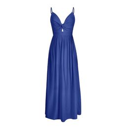 Cupshe Strandkleid Damen Größe 34 dunkelblau