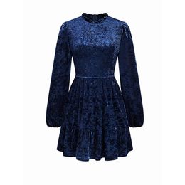 Cupshe Kleid Damen Größe 40 navy Winterkleid