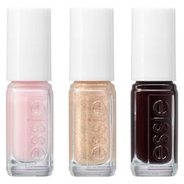 essie Nagellack-Set »Nagellack X-Mas Mini Trio Kit« 13, 49, 570 mademoiselle, wicked, mani thanks Mini Trio Nagellack-Kit: farbige, festliche Nägel